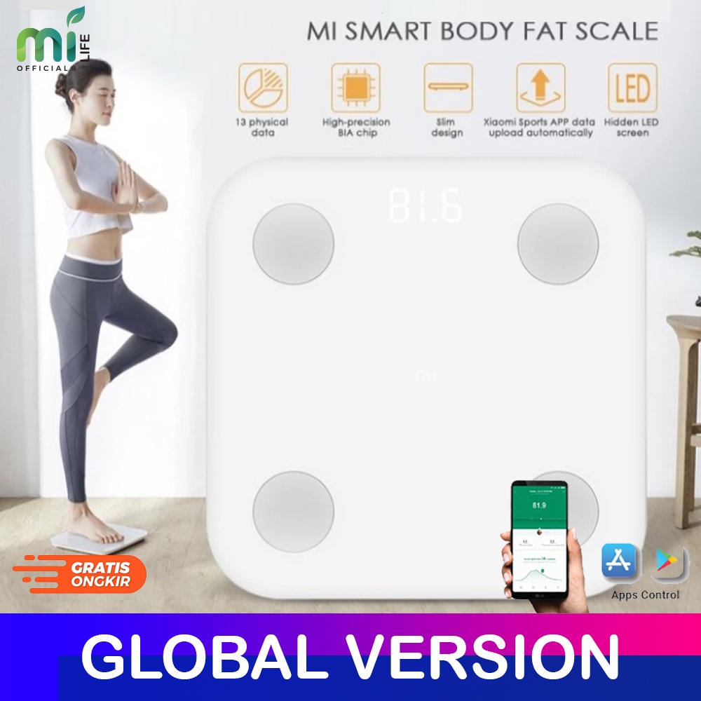 Jual SMART BODY FAT SCALE 2 TIMBANGAN BADAN 13 DATA FULL VERSION | Shopee Indonesia