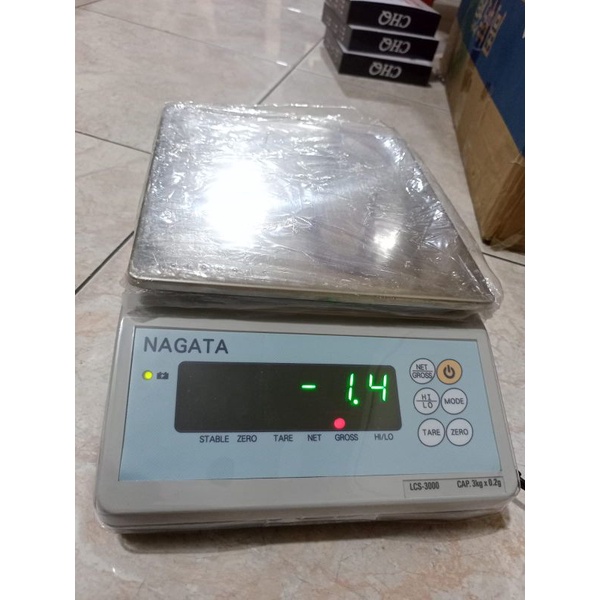 Jual Timbangan Digital Nagata LCS 3000 1,2 kg / 3 kg / 6 kg | Shopee Indonesia