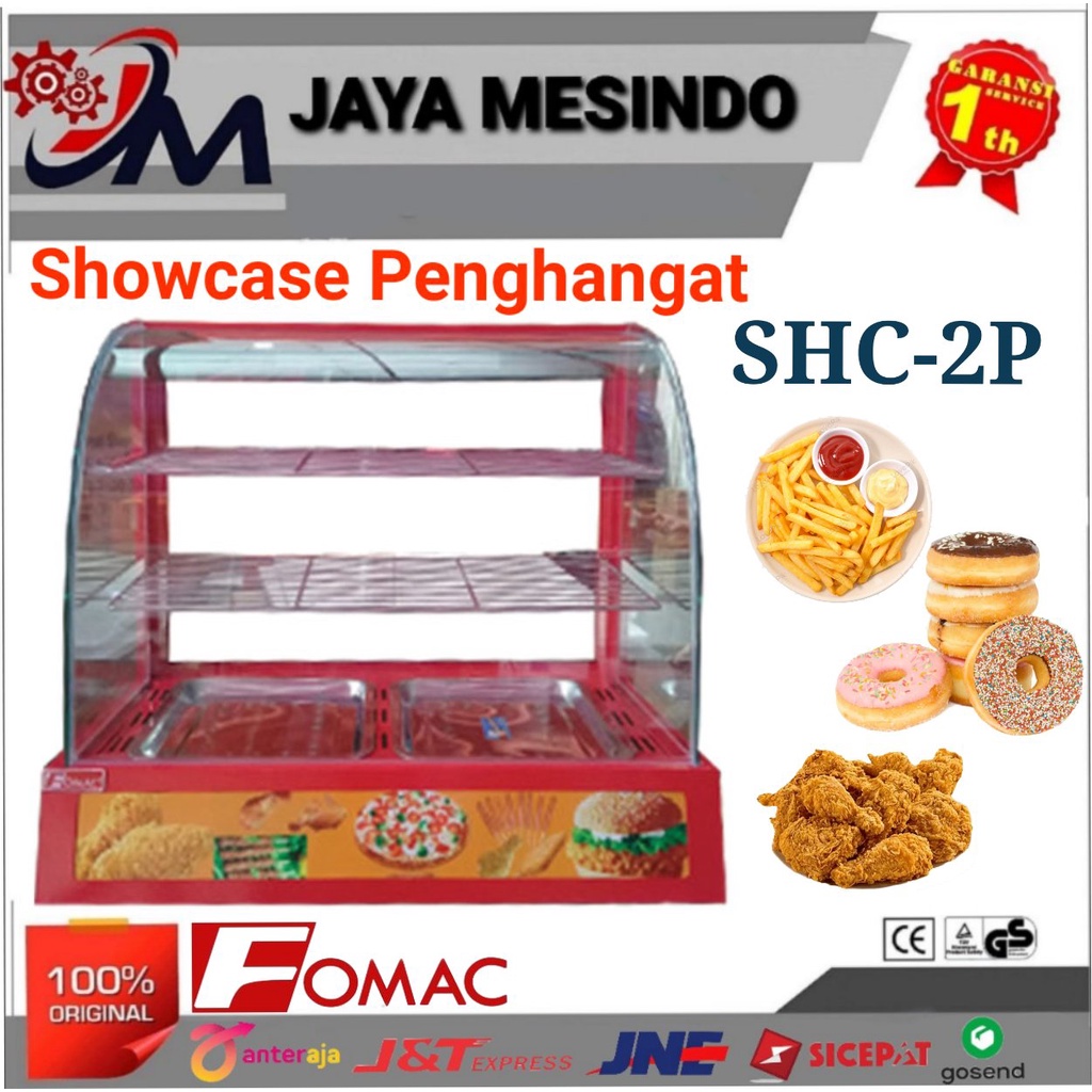 Jual Hot Showcase / Pemajang hangat makanan SHC-2P FOMAC - Food Display ...
