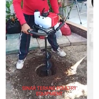 Jual mesin bor tanah eart auger/alat pengebor tanah proquip usa ...