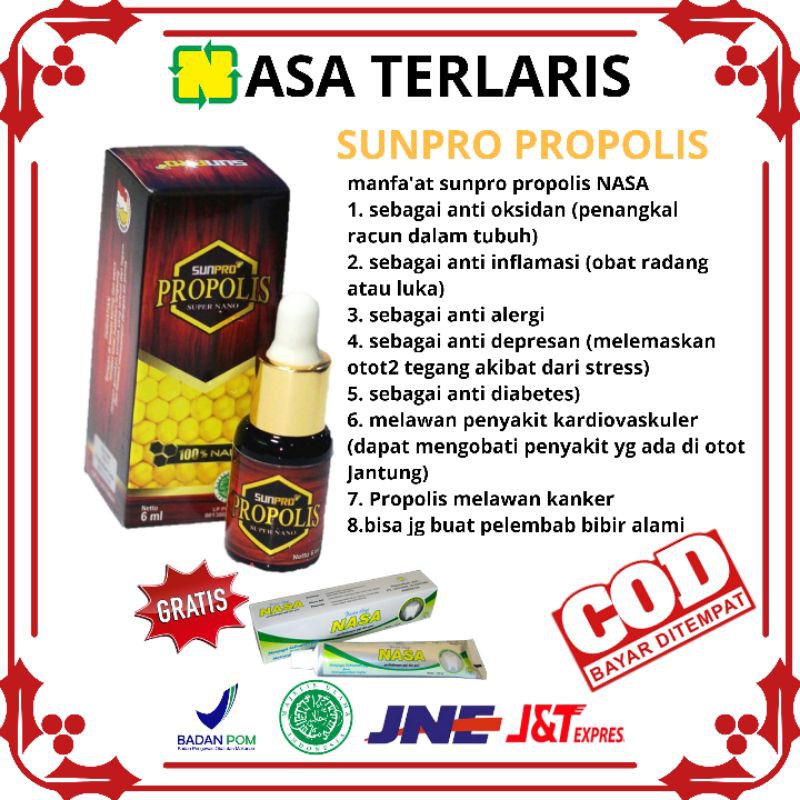 PROPOLIS NASA 100% HERBAL PROPOLIS MELIA PROPOLIS BRITISH | Shopee ...