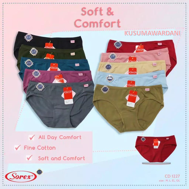 Jual Sorex 1227 Uk M - L | Celana Dalam Mini Kancut Cewek / CD Wanita ...