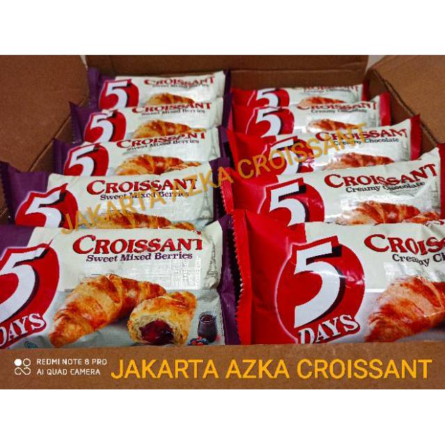 Croissant 5 Days Croissant - 1/2 Karton (20pcs) | Shopee Indonesia