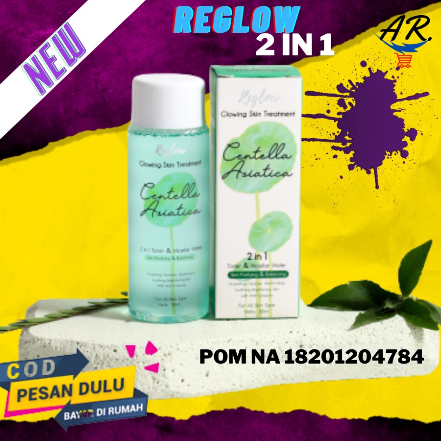 Jual moisturizer toner pelembab wajah reglow skin barrier care skinker ...