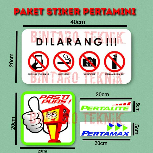 Jual Sticker Stiker Pertamini Pommini Pom Mini Pasti Puas Pertamax ...