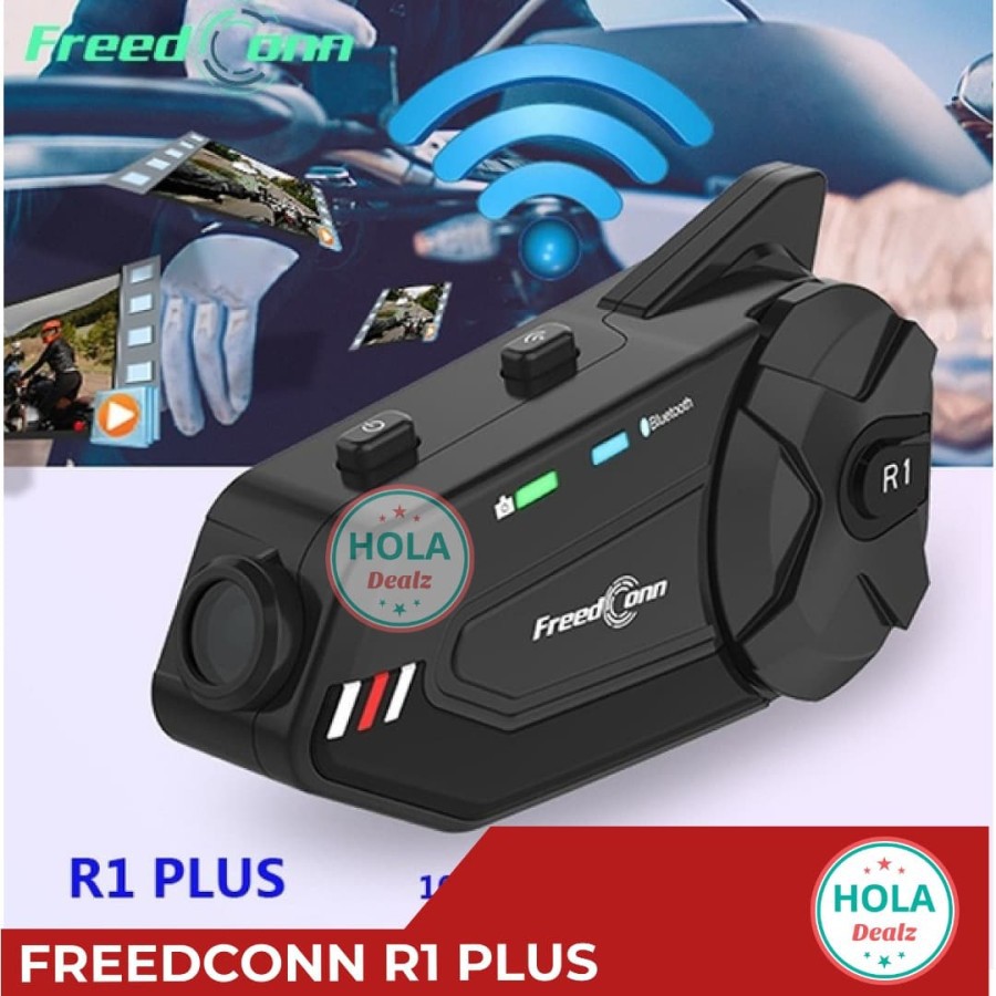 Jual FREEDCONN R1 PLUS CAMERA NIGHT VISION PLUS INTERCOM R1 PLUS ...