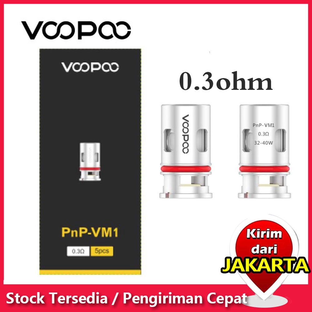 Jual VOOPOO VINCI COIL 0.3 OHM PER PCS Coil Vape Occ VINCI X Indonesia ...