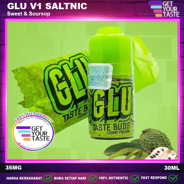 Jual Liquid Salt Nic Glu V1 30ML Taste Buds Cosmo Politan by Fathiba ...
