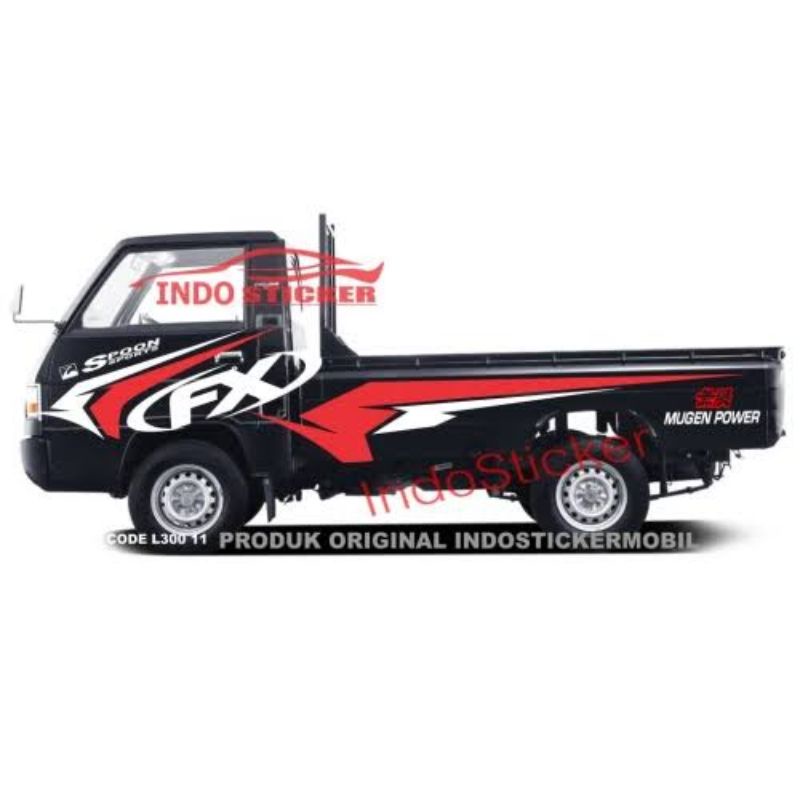 Jual Stiker L300 all pick up sudah termasuk kanan dan kiri | Shopee ...