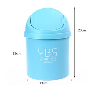 Jual Tempat Sampah Mini - Tong Sampah Mini - Wadah Sampah Bulat Meja ...