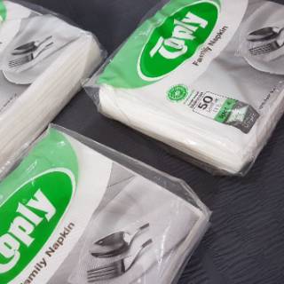 Jual Tissue makan toply, isi 50 lembar perpack | Shopee Indonesia
