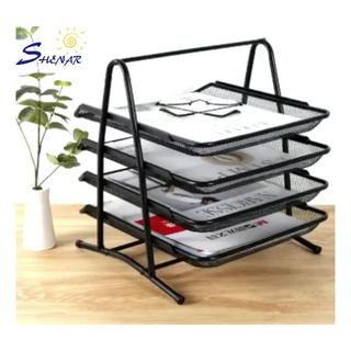 Jual Rak Susun Kertas Dokumen Desk Organizer Map Dokumen 4 Tingkat ...