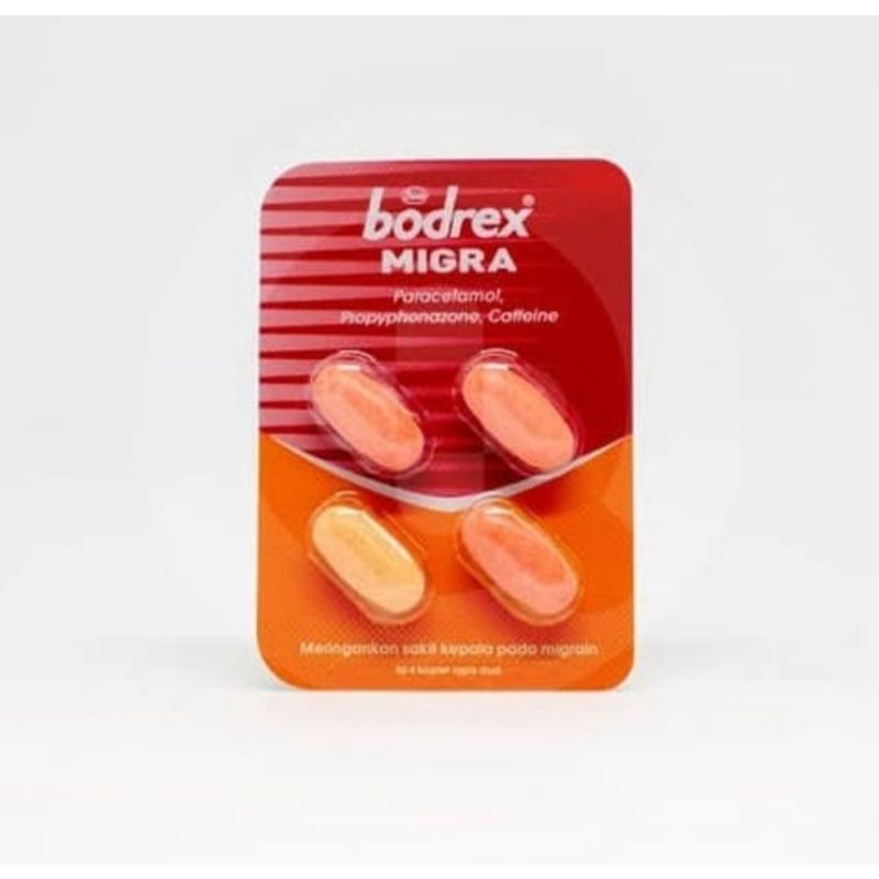Jual Bodrex Migra Sachet isi 4Tablet | Shopee Indonesia