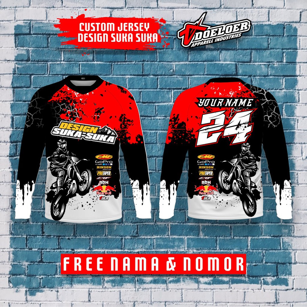 Jual [KATALOG CUSTOM] Jersey Full Custom DESIGN SENDIRI Suka Suka ...