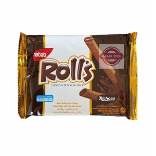 Jual Nabati Rolls Keju 37gr / Nabati Rolls Coklat 40gr / Richeese Rolls ...