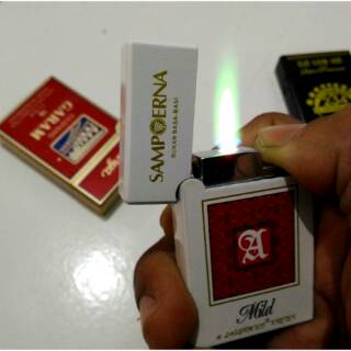 Jual PAKET HEMAAT!!paket kotak rokok+korek merk rokok LA MERAH | Shopee ...