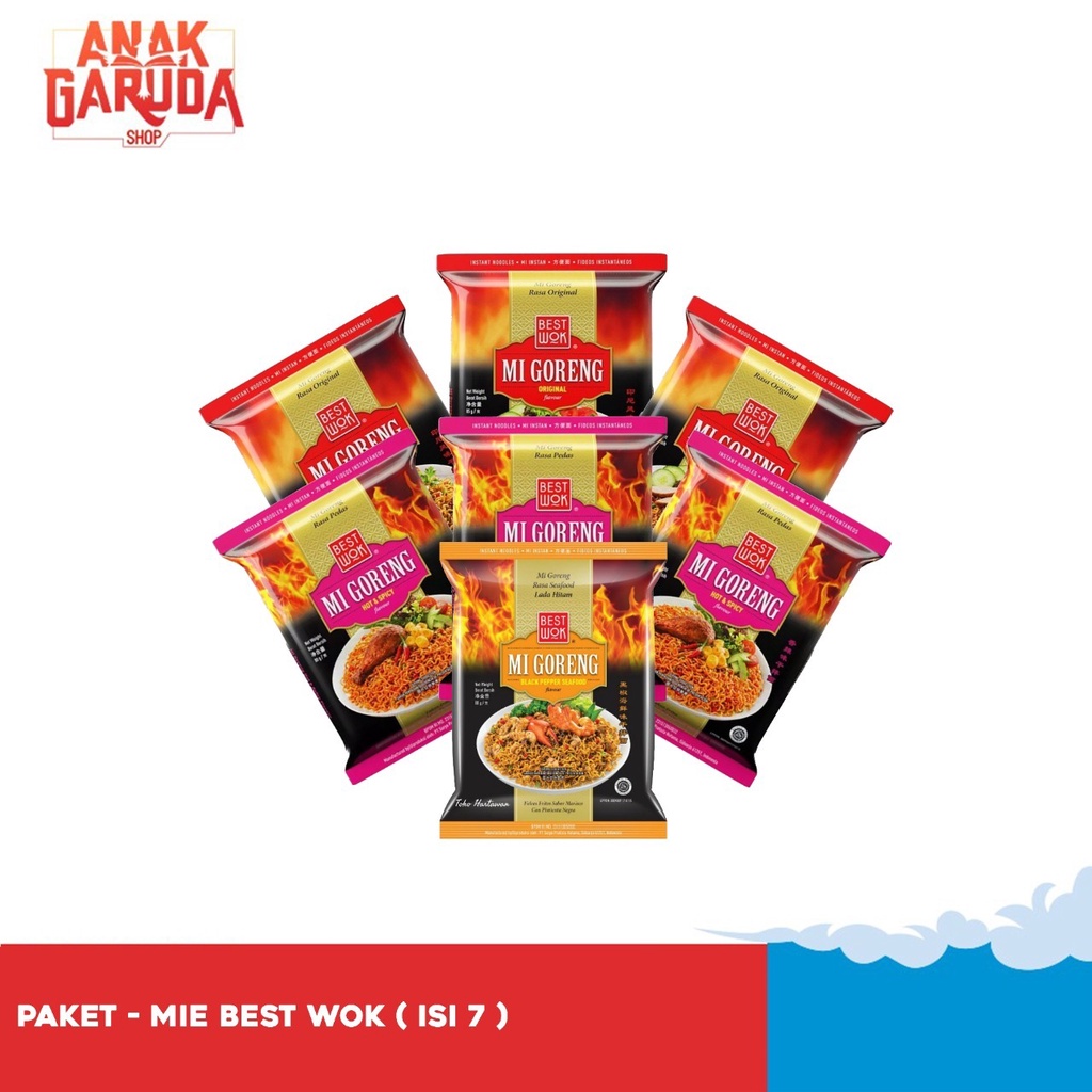 Jual PAKET MIE BEST WOK ( isi 7 ) | Shopee Indonesia
