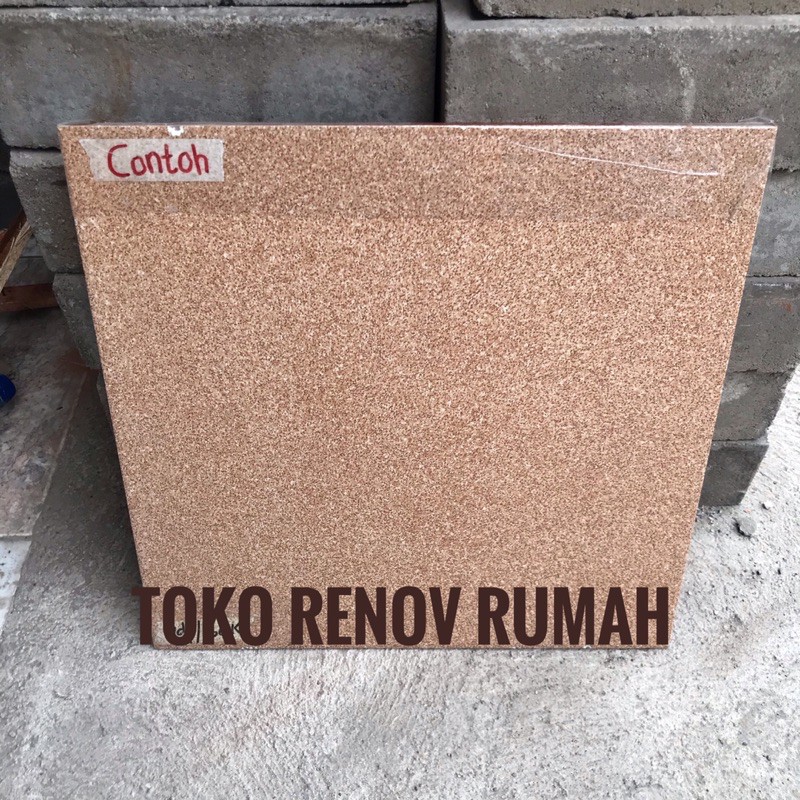 Jual keramik lantai warna cream 40x40 / keramkk teras/ keramik ruangan ...