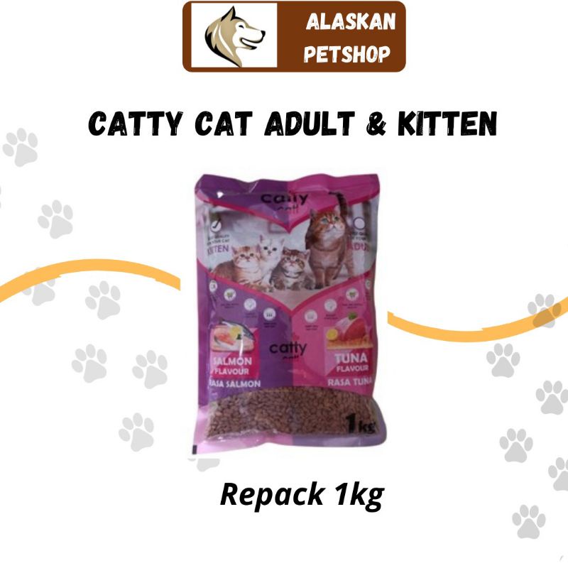 Jual catty cat kitten/adult repack 1kg | Shopee Indonesia