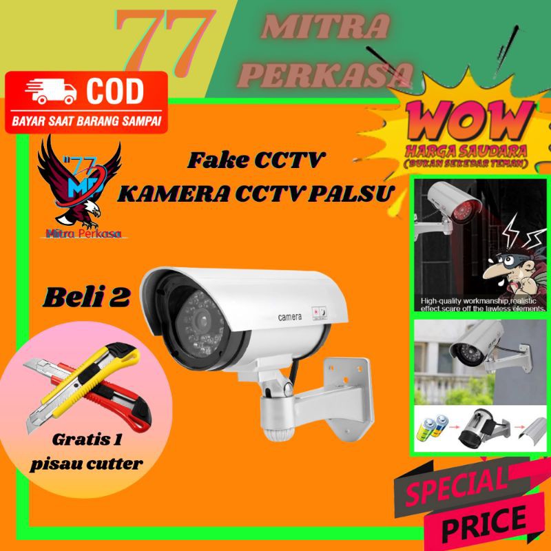 Jual OUTDOOR Fake CCTV Camera / Dummy Fake Security Camera CCTV ...