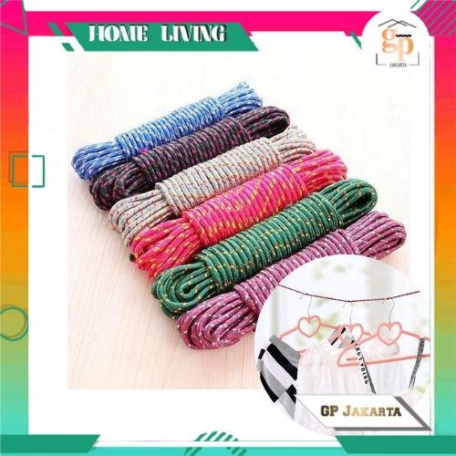 Jual Tali Jemuran Baju Nilon 10 Meter/tali kuat praktis Tali Laundry ...