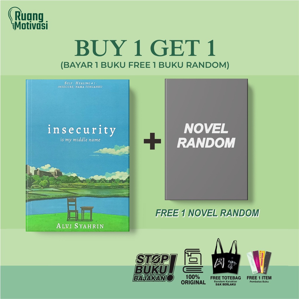 Jual Buku Insecurity Is My Middle Name FREE BUKU ACAK - Alvi Ardhi ...