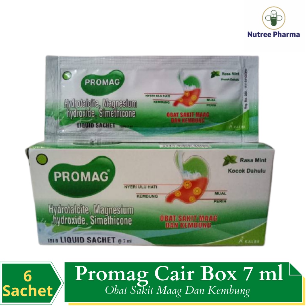 Jual Promag Cair Box isi 6 Sachet | Shopee Indonesia