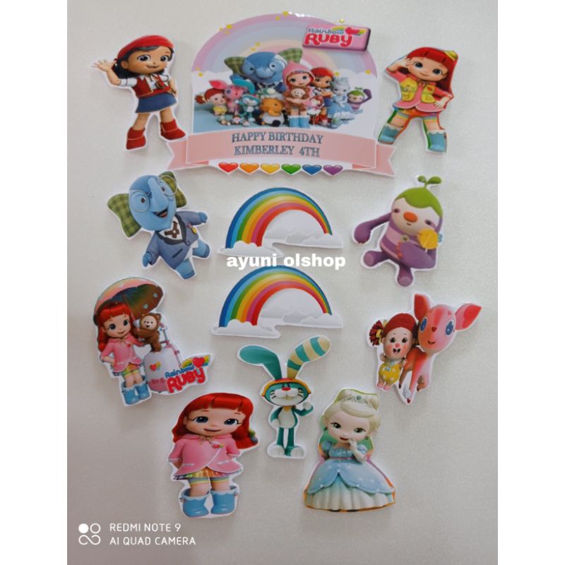 Jual Topper Rainbow Ruby Indonesia|Shopee Indonesia