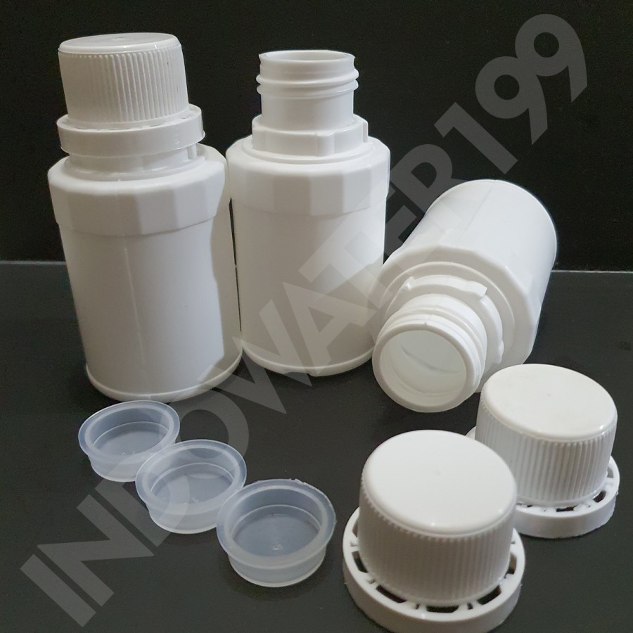 Jual BOTOL SOLID LABOR HDPE 100 ML TUBULAR | Shopee Indonesia