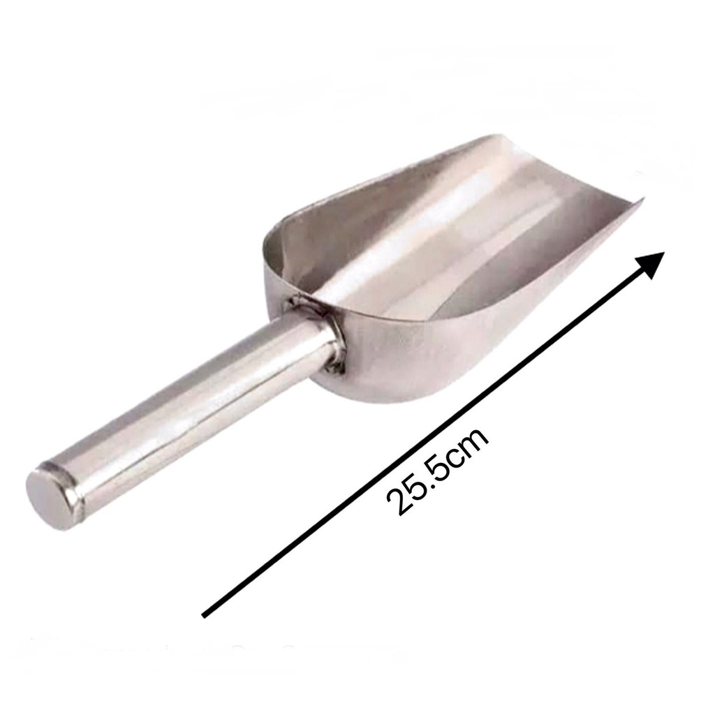 Jual Scoop ice / sekop es batu serbaguna stainless steel 10"inch ...