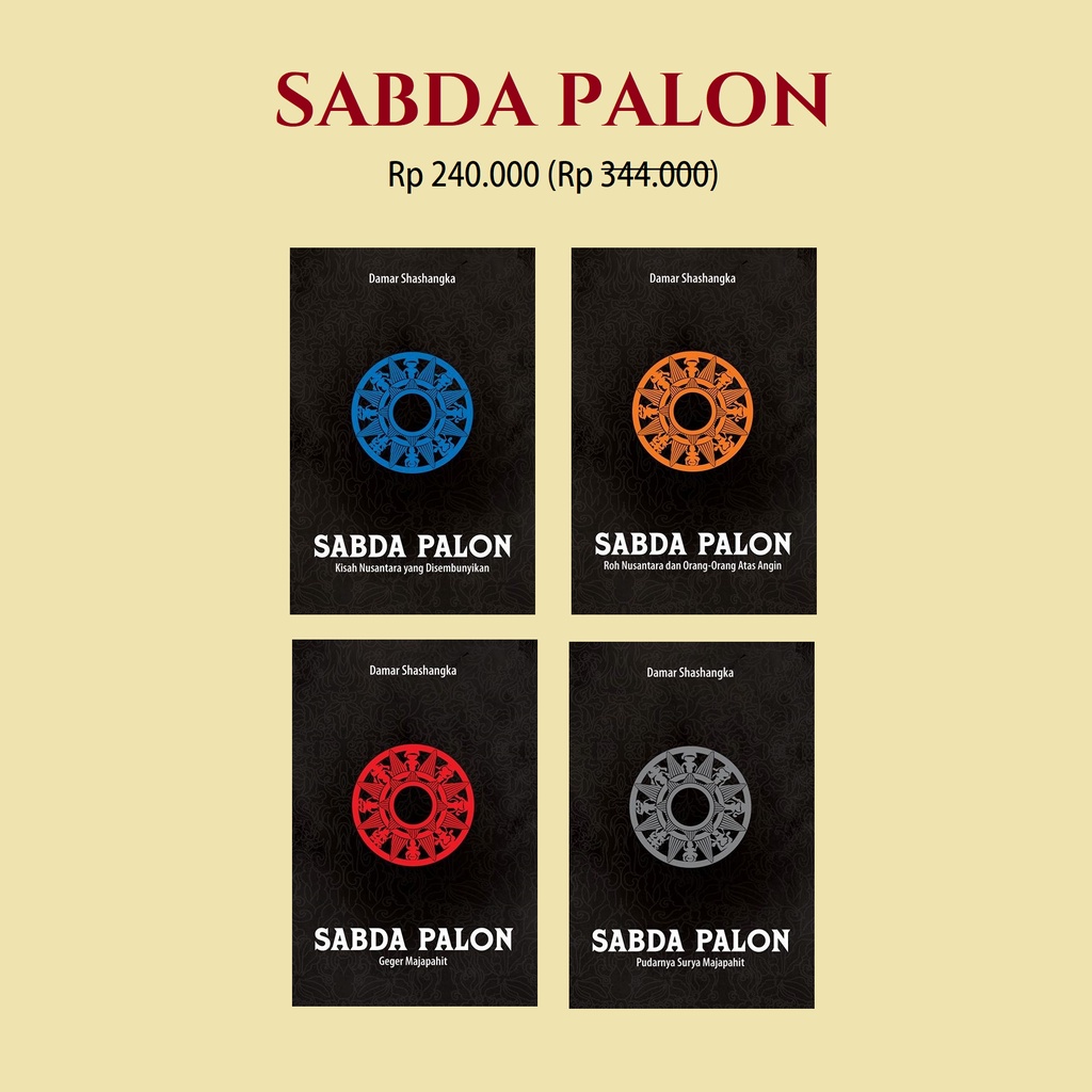 Jual SABDA PALON: Epos Kejayaan dan Kehancuran Majapahit | Shopee Indonesia