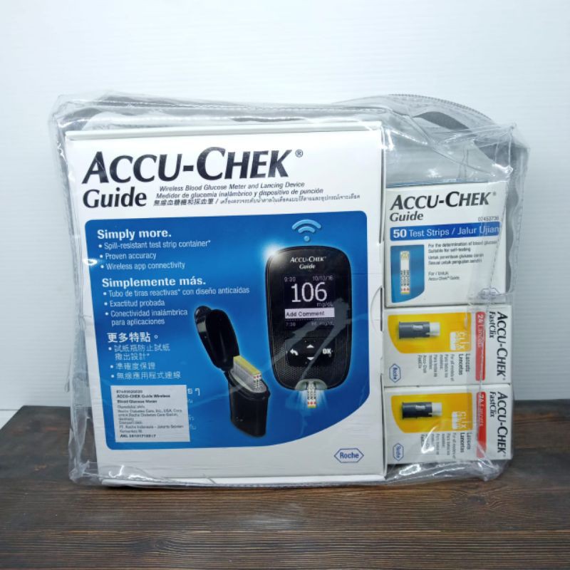 Jual Accu Chek Guide Extra 50 Pack | Shopee Indonesia