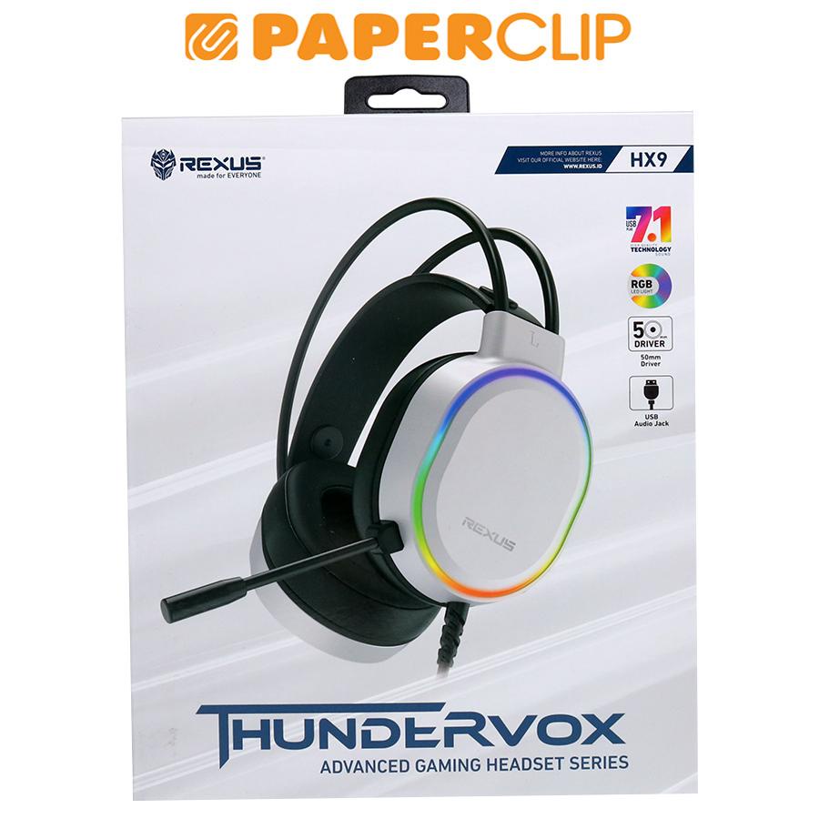 Jual HEADSET REXUS HX9 THUNDERVOX WHITE | Shopee Indonesia