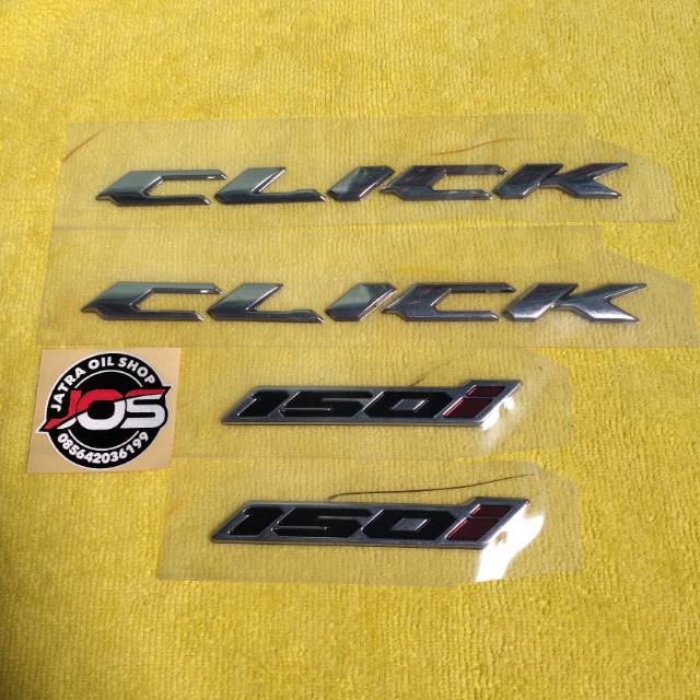 Jual Paket emblem Click 150i Original | Shopee Indonesia