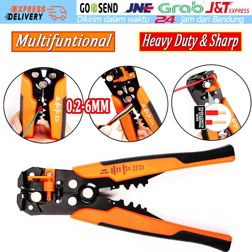 Jual Automatic Wire Stripper Crimper Wire Pengupas Kulit Kabel LAN UTP ...