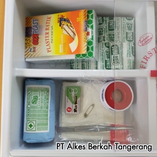 Jual Laihoshope Kotak P3K Type B Dan Isi/Uks/Obat-Obatan | Shopee Indonesia