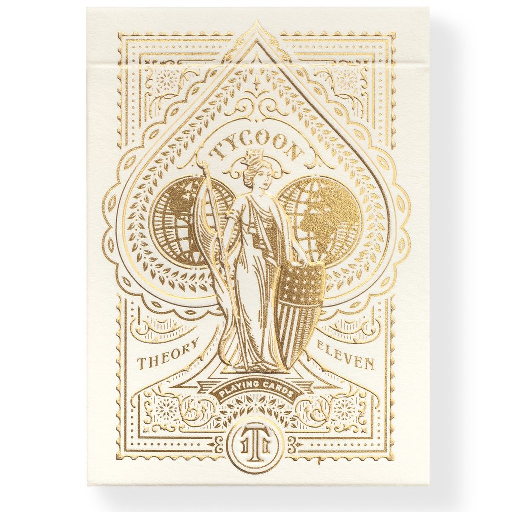 Jual Tycoon Playing Card Deck Ivory White Color Edition by Theory11 ...