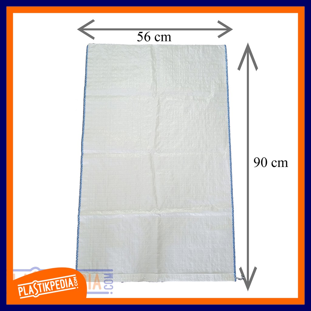 Jual Karung Plastik Putih 50 Kg Ukuran 56x90cm (Isi 30 pcs) | Shopee ...