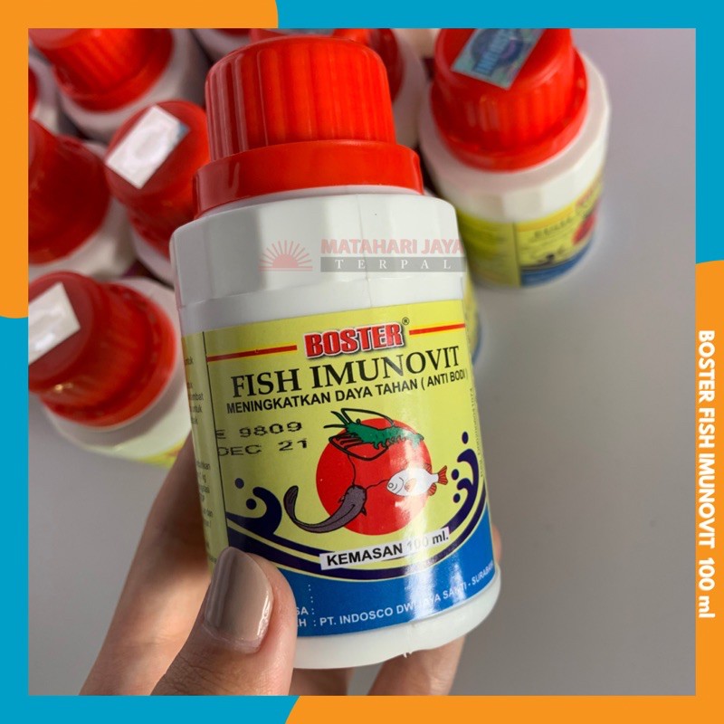 Jual BOSTER Fish Imunovit 100ml | Meningkatkan Daya Tahan (Antibodi ...