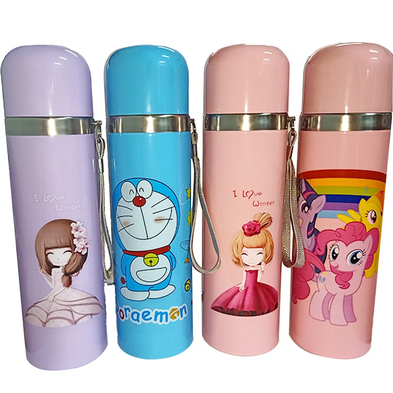 Jual Termos air Panas Stainless Steal Karakter Kartun Anak Lucu -b45 ...