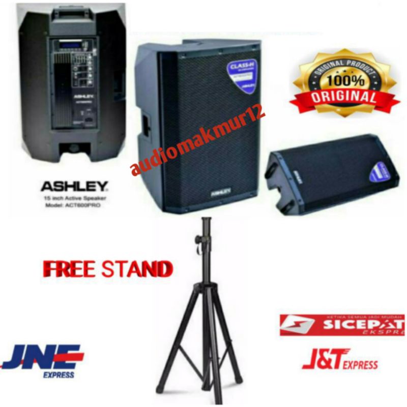 Jual Speaker aktif Ashley ACT600pro /ACT 600PRO Original 15inch | Shopee Indonesia
