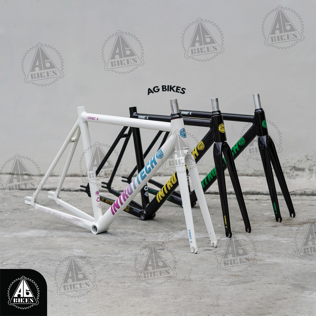 Jual Frame + Fork Intro 7 Street X Alloy | Shopee Indonesia
