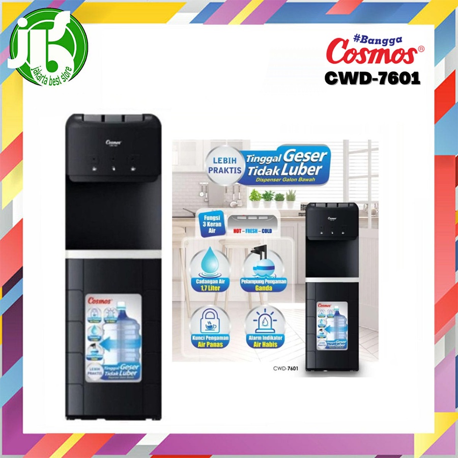 Jual COSMOS DISPENSER GALON BAWAH NON KOMPRESOR CWD 7601 | Shopee Indonesia