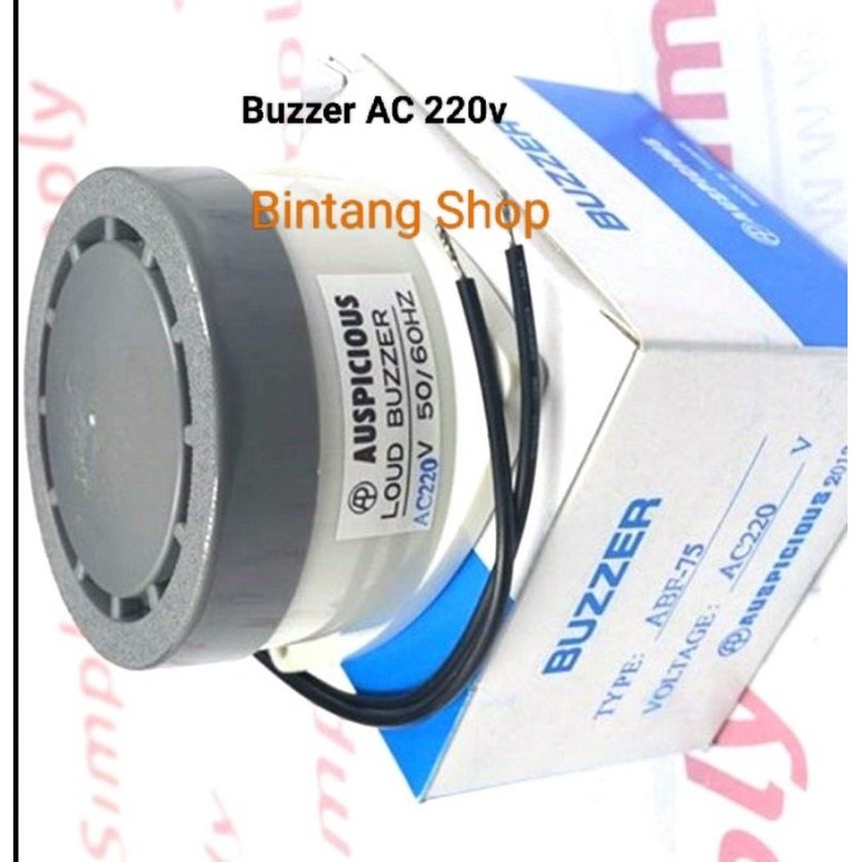 Jual Buzzer 60mm AC 220v Auspicios | Shopee Indonesia
