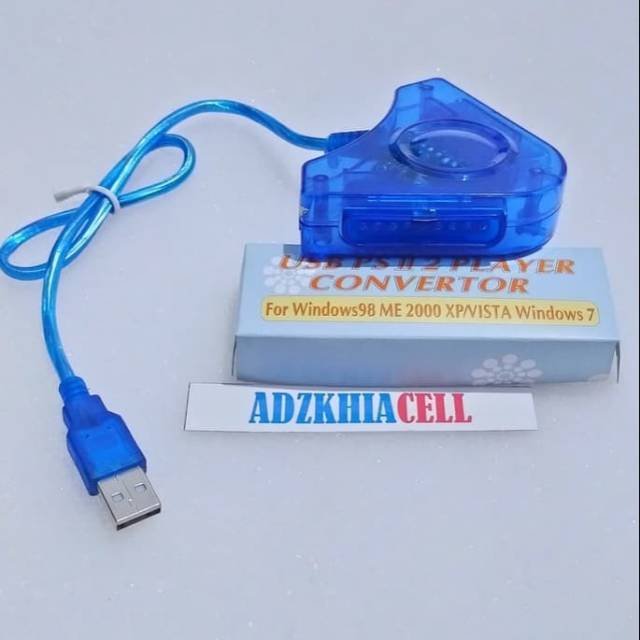 Jual Converter Joystick PS2/PS3 to Usb PC (2 Player) Indonesia|Shopee ...