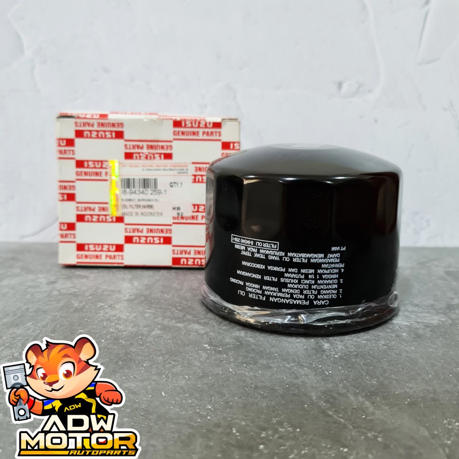 Jual Oil Filter Saringan Filter Oli Isuzu ELF NKR 58 ( Pendek ...