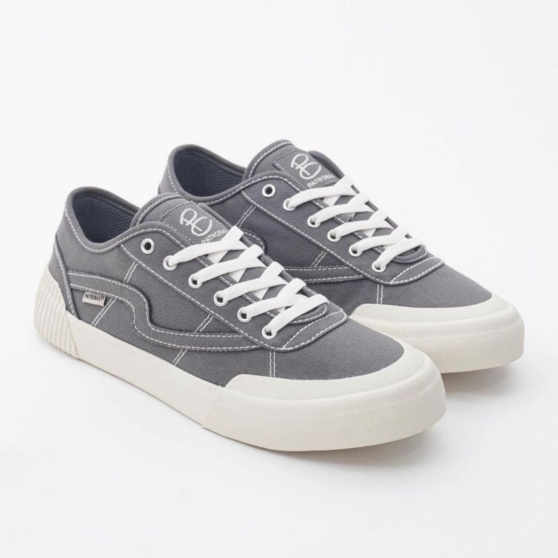 Sepatu Patrobas Equip Black White Low Original | Shopee Indonesia