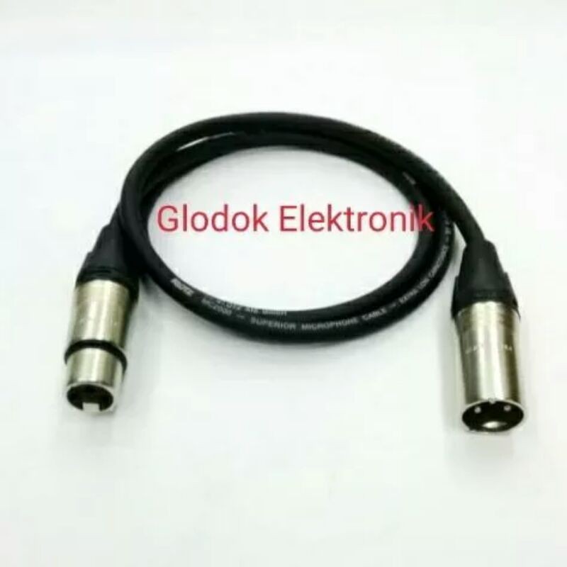 Jual Kabel Klotz mc 2000 8meter jack huper ori xlr male to xlr female ...