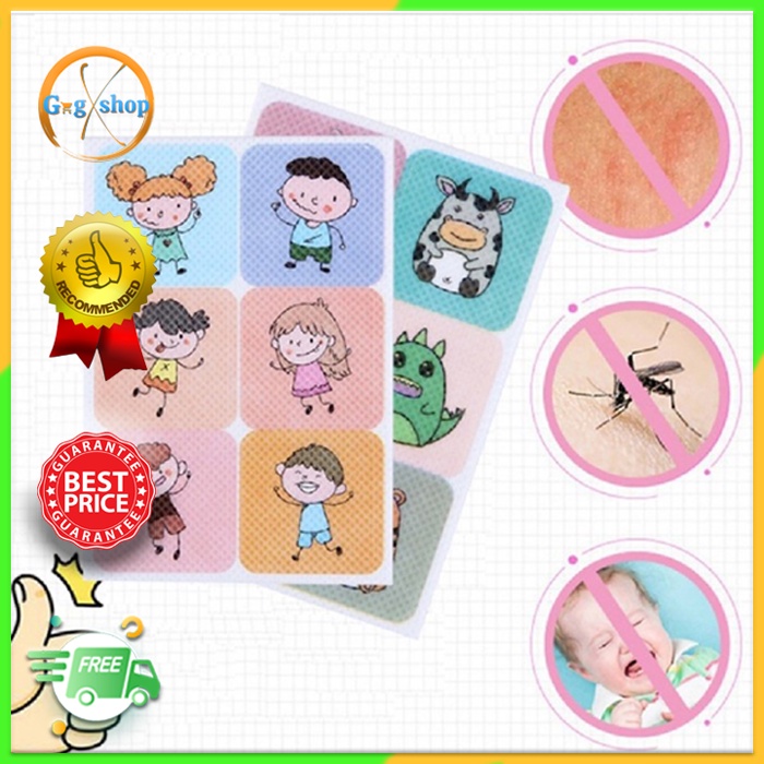 Jual Stiker Anti Nyamuk Mosquito Repellent Sticker Patch Bayi & Anak 36 ...