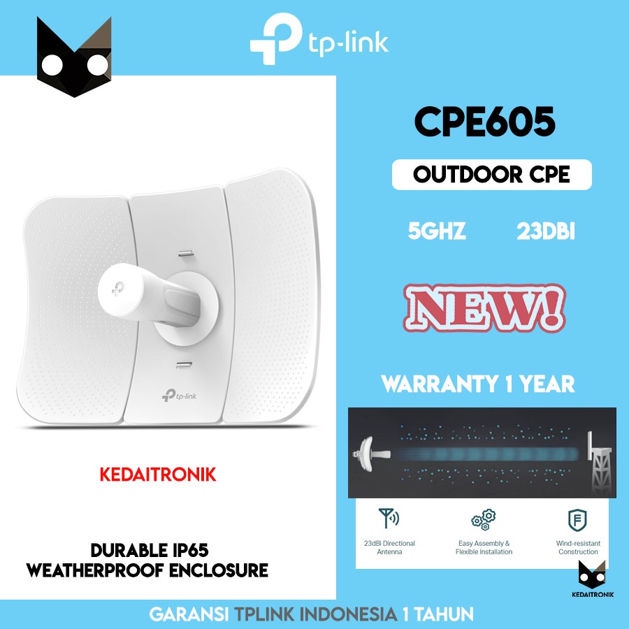 Jual TPLINK CPE605 5GHz 150Mbps 23dBi Outdoor CPE Pharos Control ...